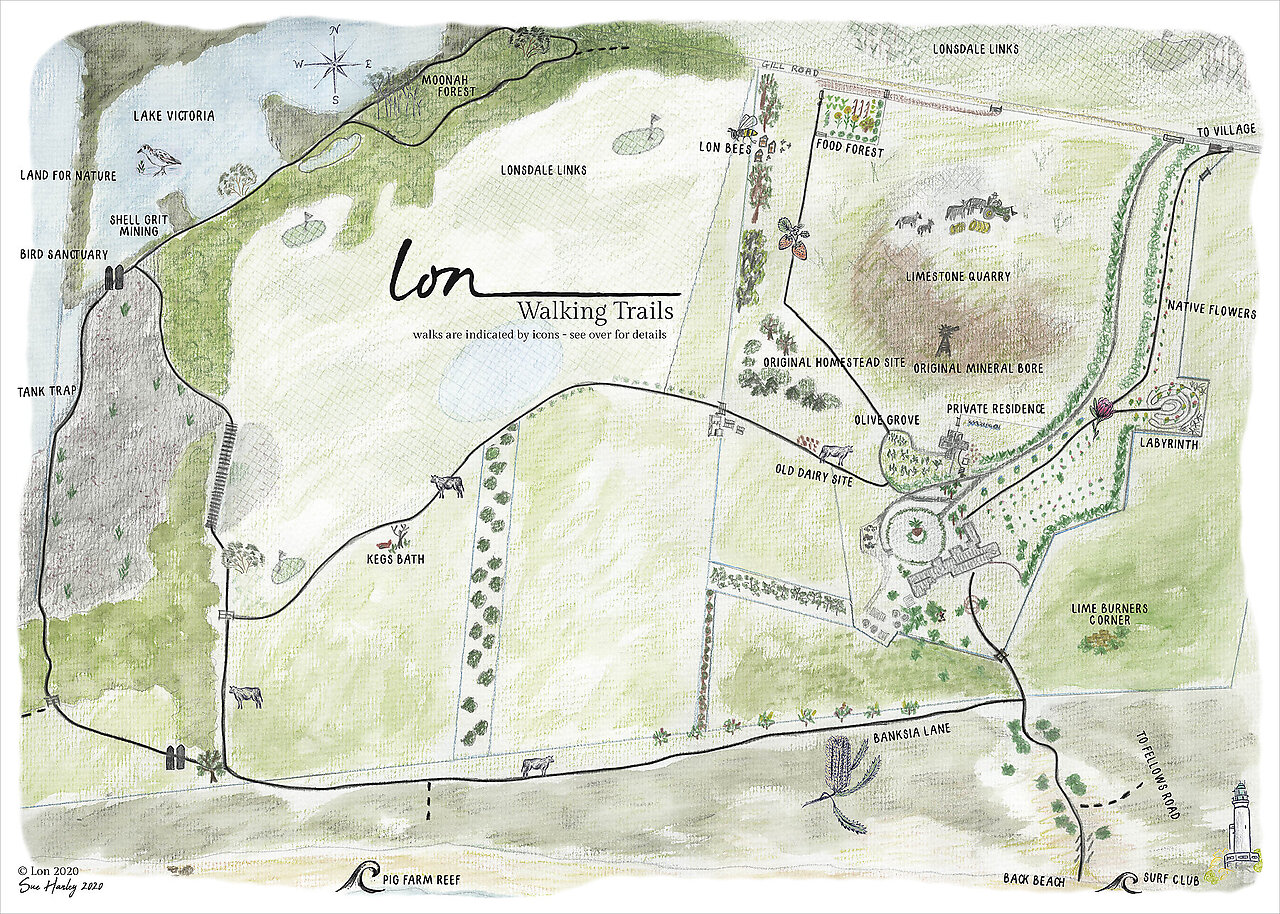 Lon Farm Map | Lon Retreat